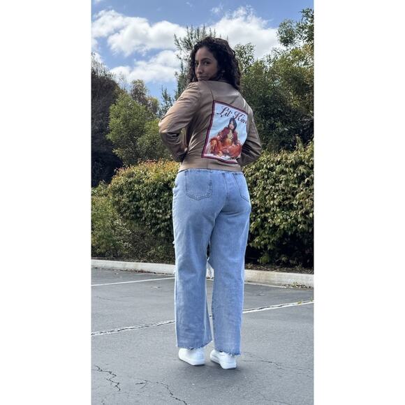 Artpel | Jackets & Coats | Lil Kim 9s Hip Hop Rap Upcycled Retro ...
